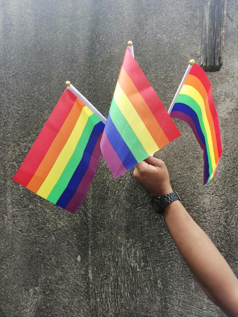 Pride flaglets rainbow, Community on Carousell