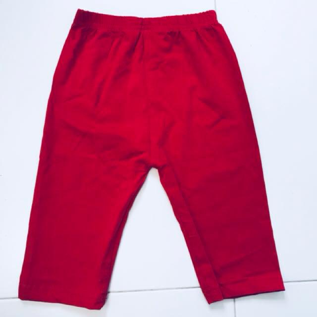 Rabbit Pants (Red), Babies & Kids, Babies & Kids Fashion on Carousell