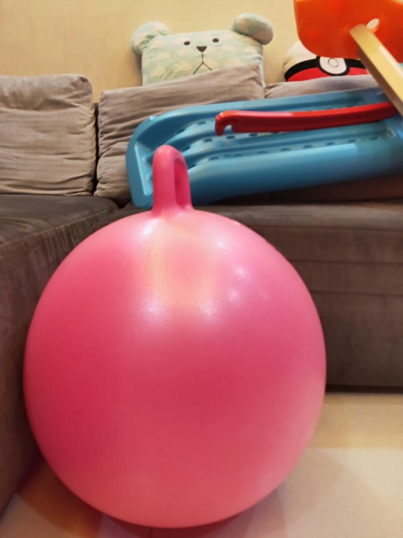 Resist 45 CM KIDS GYM SPACE HOPPER- PINK, Babies & Kids, Infant ...