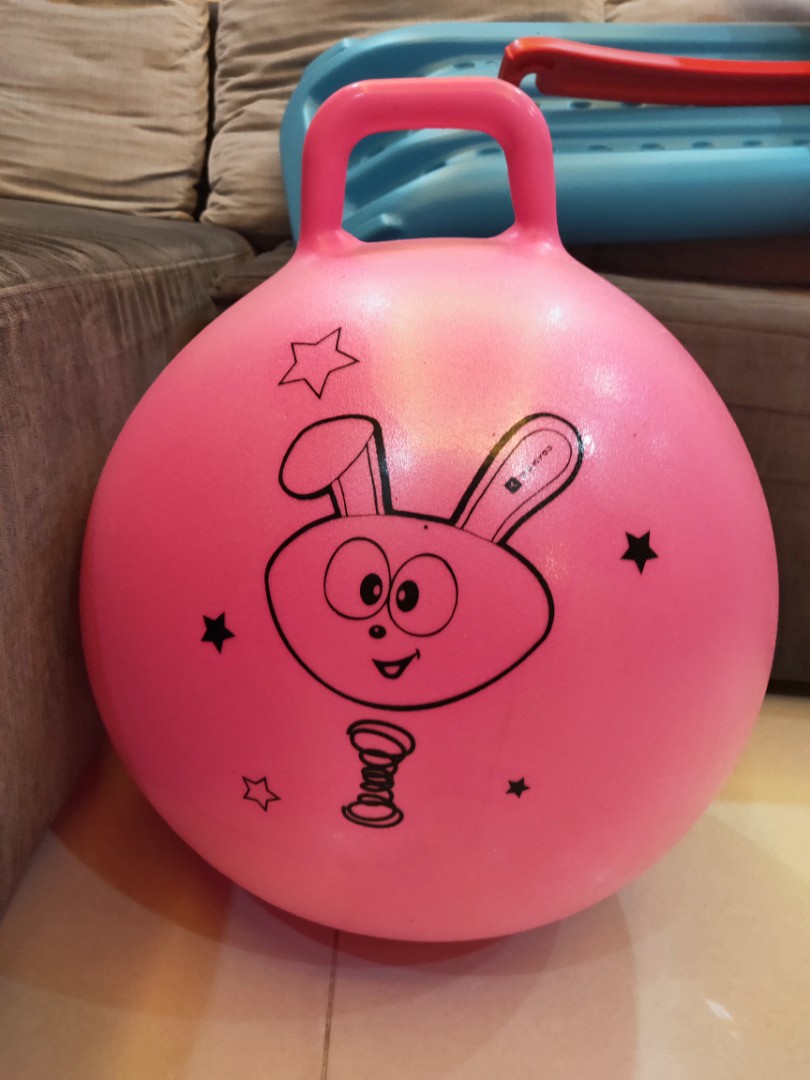 Resist 45 CM KIDS GYM SPACE HOPPER- PINK, Babies & Kids, Infant ...