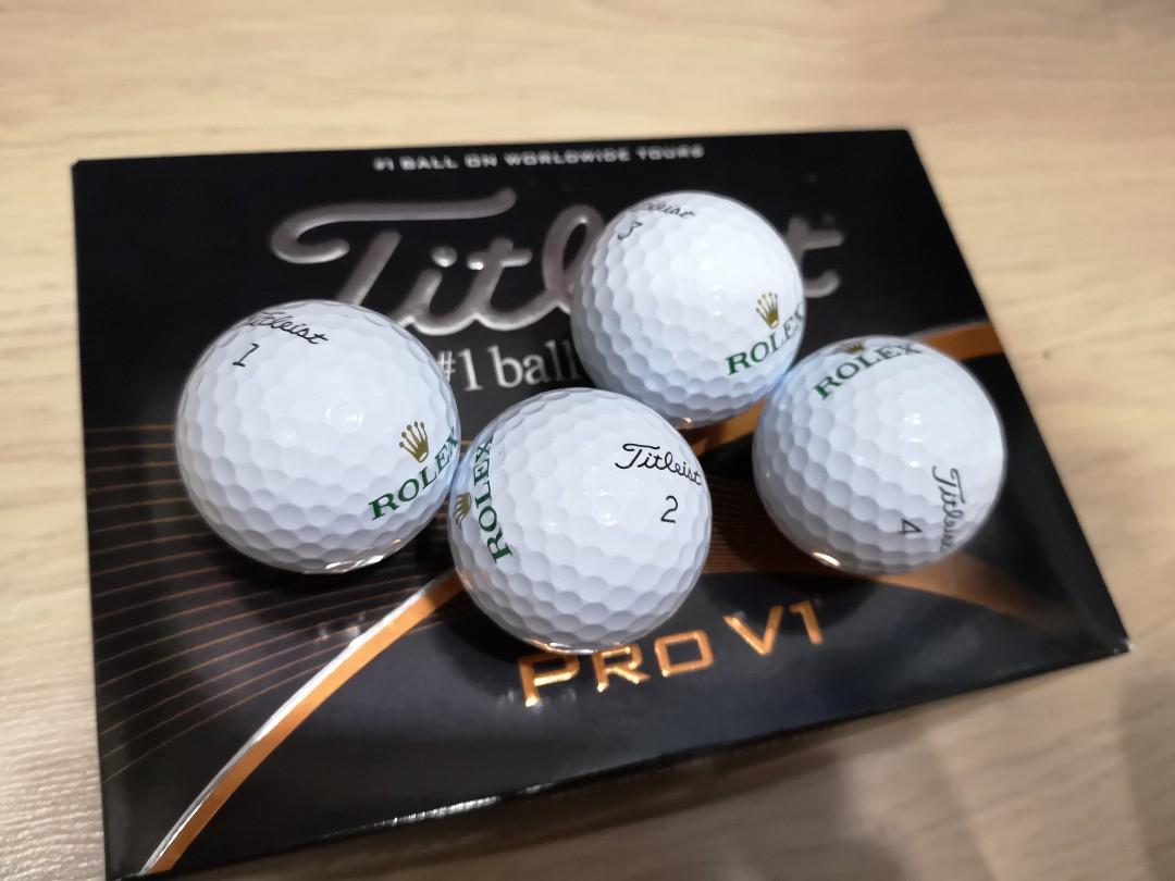 Rolex golf balls, Sports Equipment, Sports & Games, Golf on Carousell