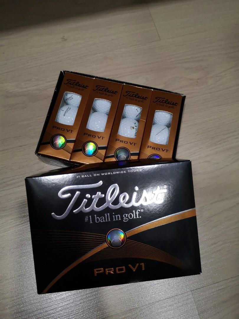 Rolex golf balls, Sports Equipment, Sports & Games, Golf on Carousell
