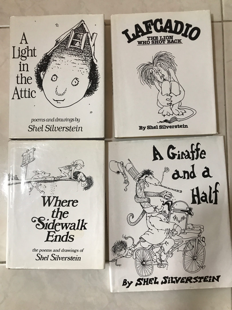 Shel Silverstein - 4 books, Hobbies & Toys, Books & Magazines, Children ...