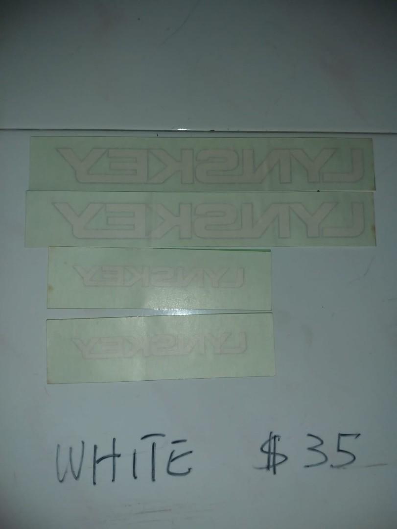 Stickers for LYNSKEY & TYRELL titanium Bikes, Hobbies & Toys ...