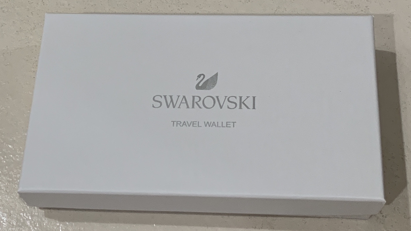 Swarovski Travel Wallet, Luxury, Bags & Wallets on Carousell