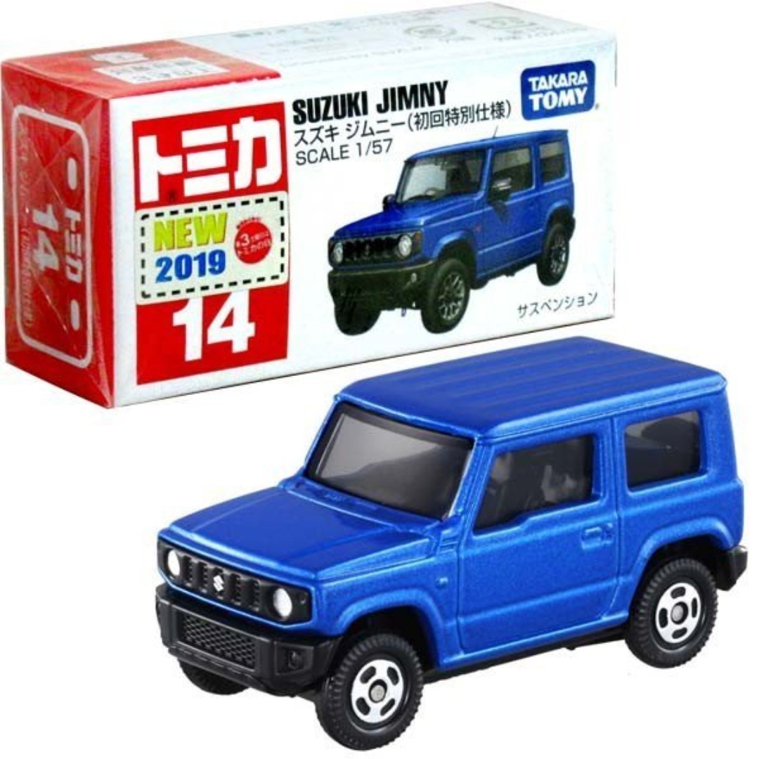 Takara Tomy Tomica #14 Suzuki Jimny (1st) Scale 1/57 越野車 合金車仔 #799191 ...