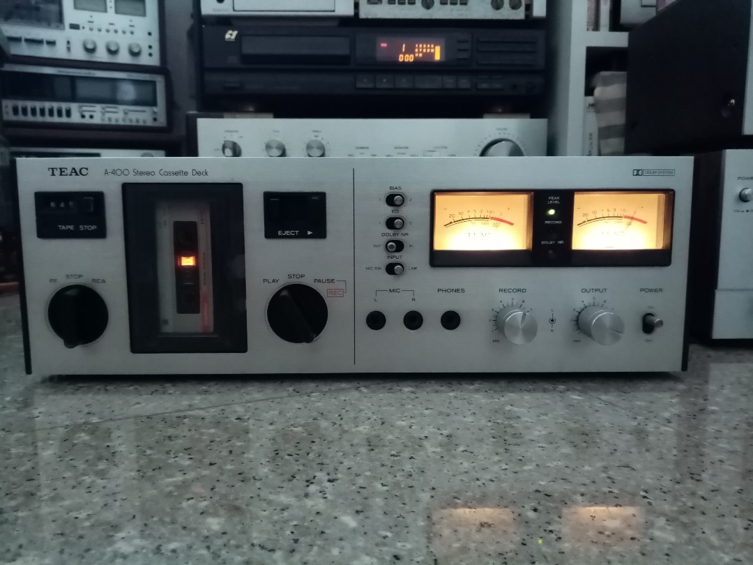 Teac Cassette Deck A400, Audio, Portable Music Players on Carousell