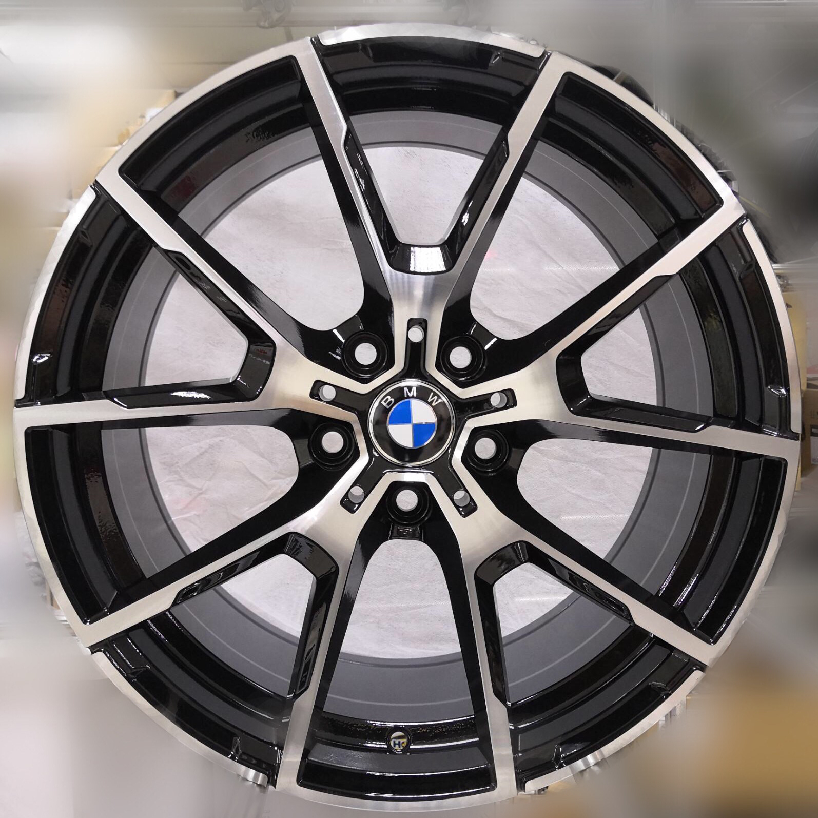18” BMW M8 design sport rims, Car Accessories, Tyres & Rims on Carousell