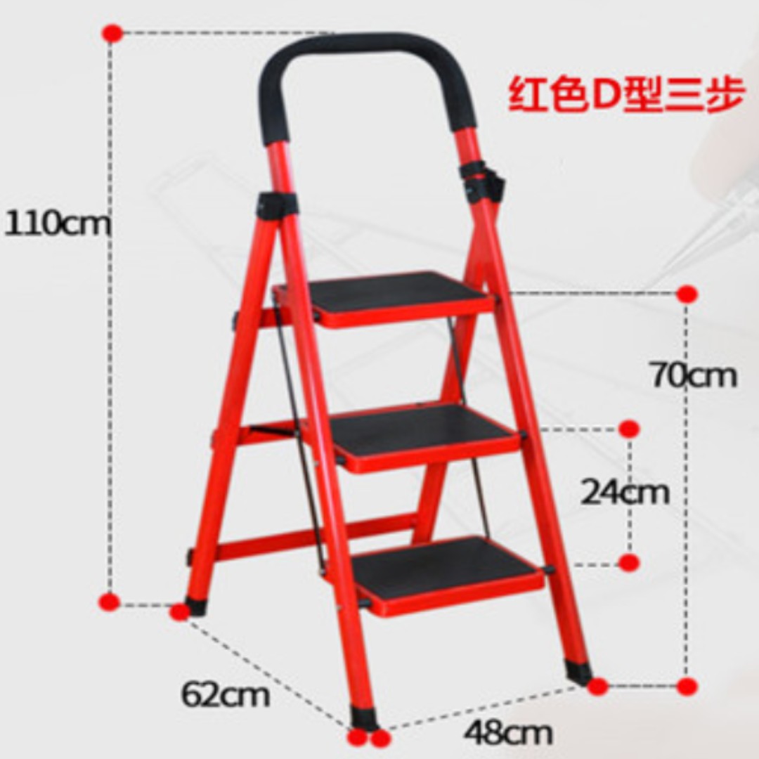 3-Tier Ladder Tier 3 warehouse portable office ikea folding, Furniture ...
