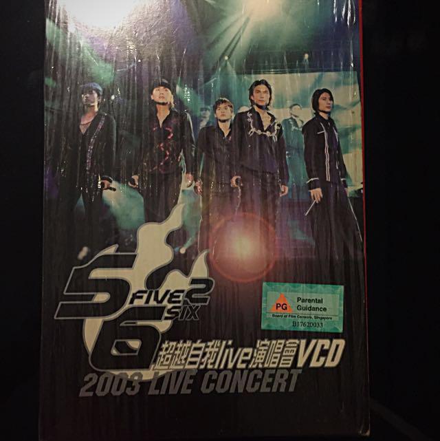 5566 2003 Live Concert VCD, Hobbies & Toys, Music & Media, CDs & DVDs on Carousell