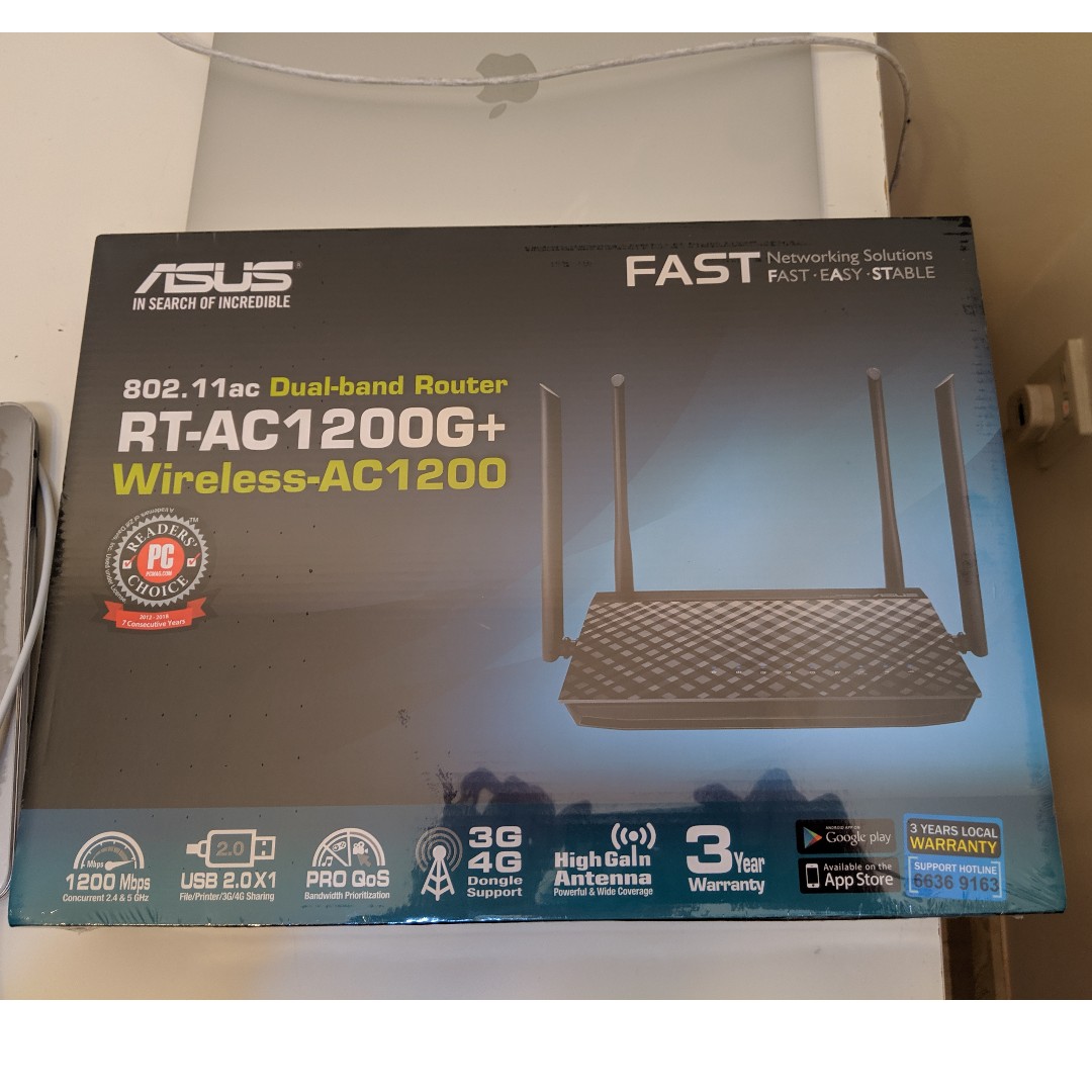 ! New Asus RT-AC1200G+ Wireless Router - $50 - Newton, Novena ...