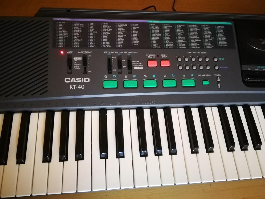 Casio KT-40 Portable Keyboard on Carousell