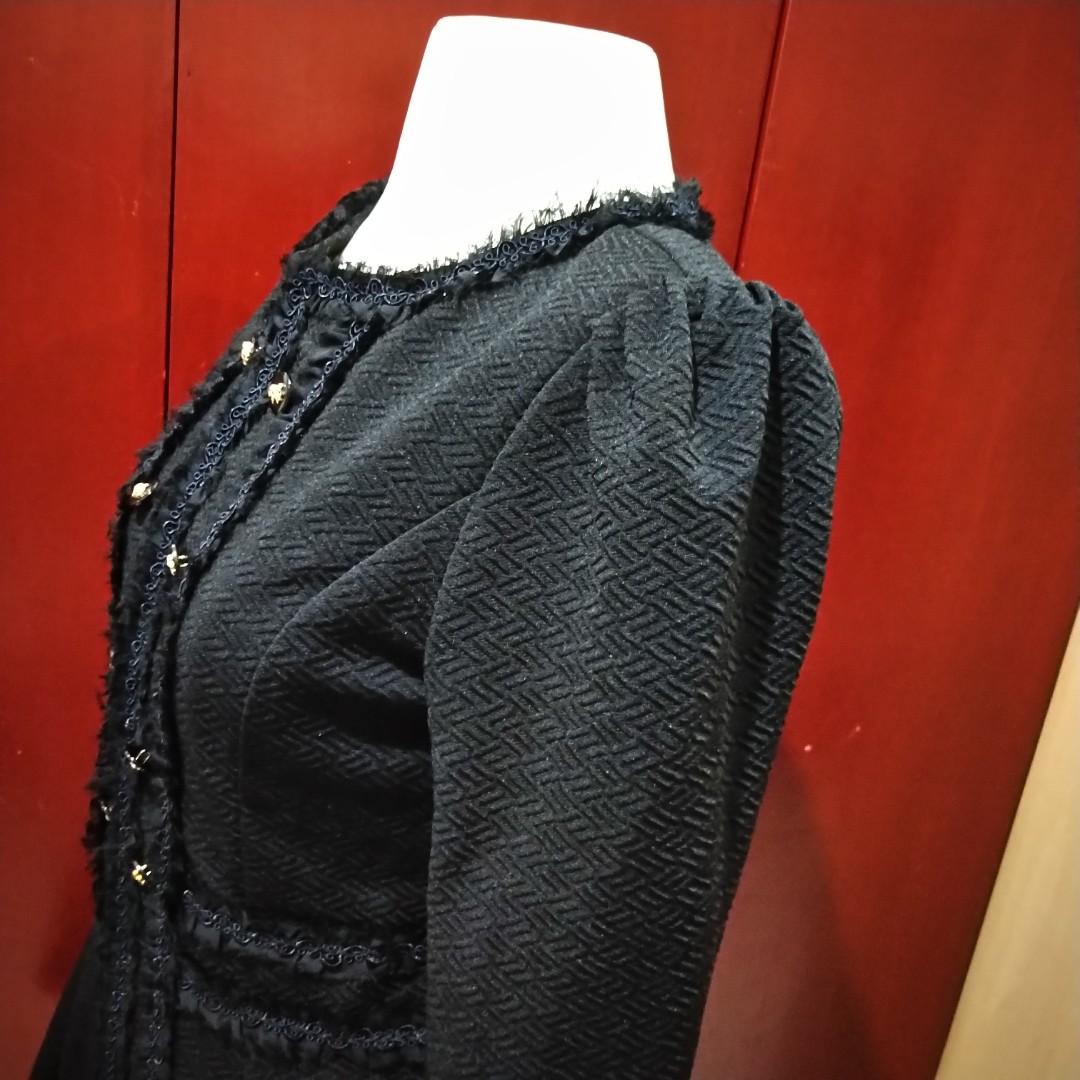 Chanel Like Long Coat, Women's Fashion, Coats, Jackets and Outerwear on ...