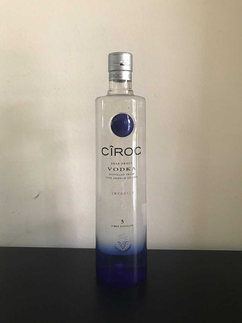 Ciroc Vodka 1L, Food & Drinks, Alcoholic Beverages on Carousell