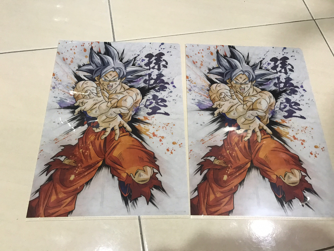 Dragon Ball Characters A4 Folder Goku, Vegeta, Trunks, Gohan,Broly each ...