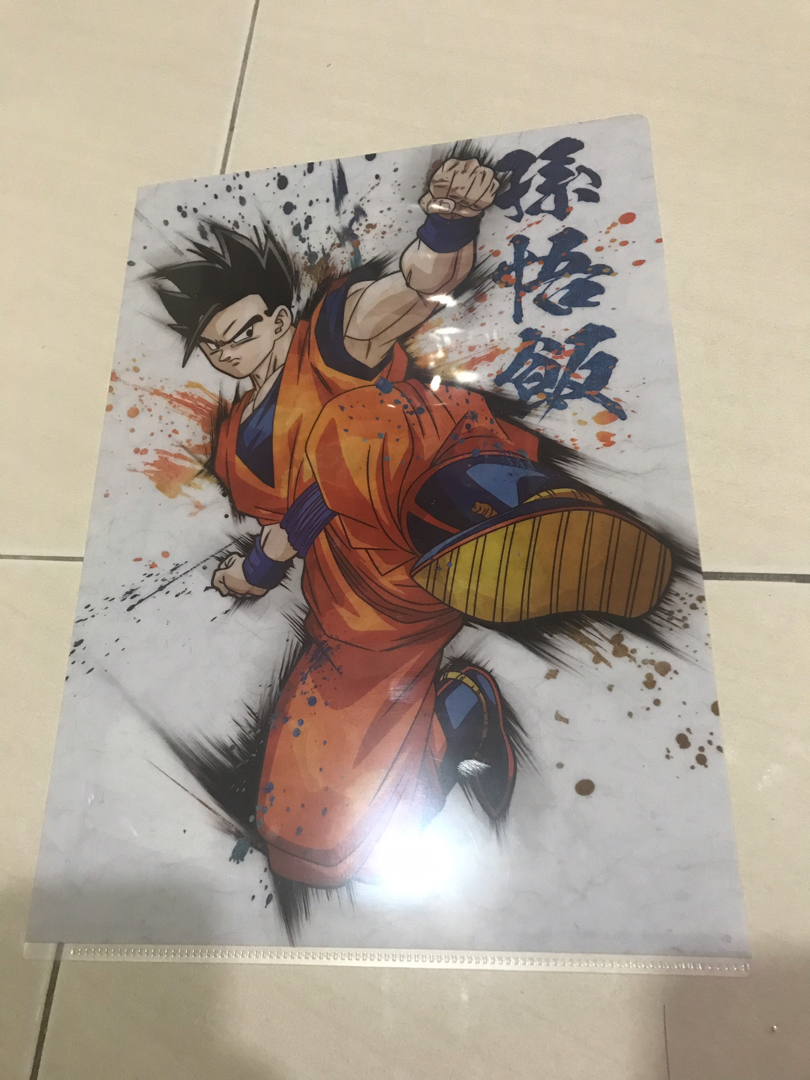 Dragon Ball Characters A4 Folder Goku, Vegeta, Trunks, Gohan,Broly each ...