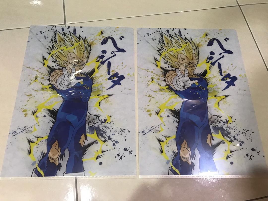 Dragon Ball Characters A4 Folder Goku, Vegeta, Trunks, Gohan,Broly each ...