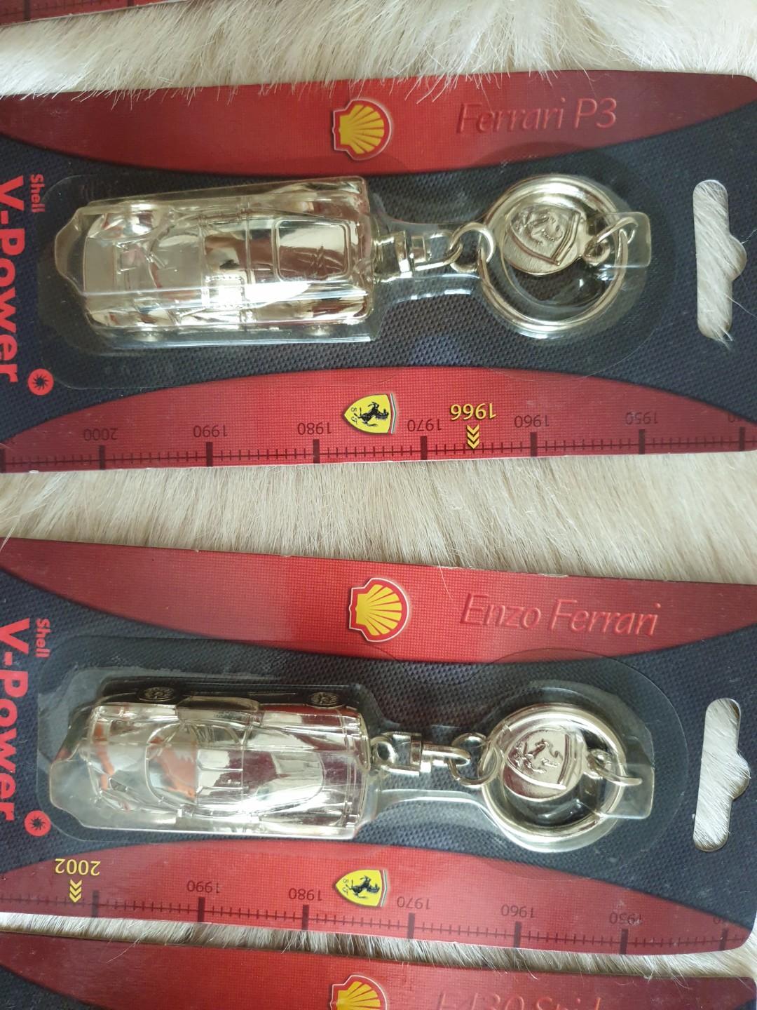 Ferrari shell v power collectors key chain set, Hobbies & Toys, Toys ...