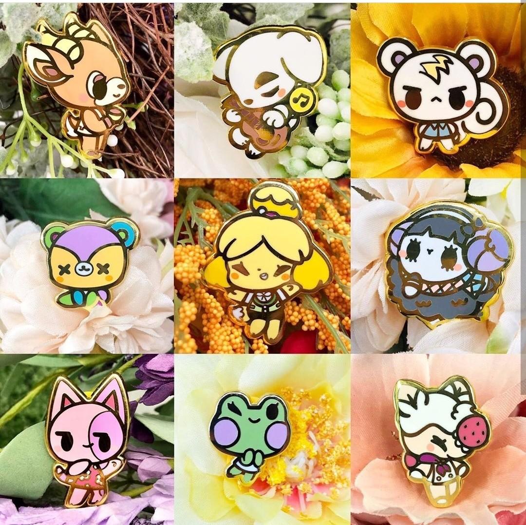[GROUP ORDER] birduyen enamel pins, Women's Fashion, Jewelry ...