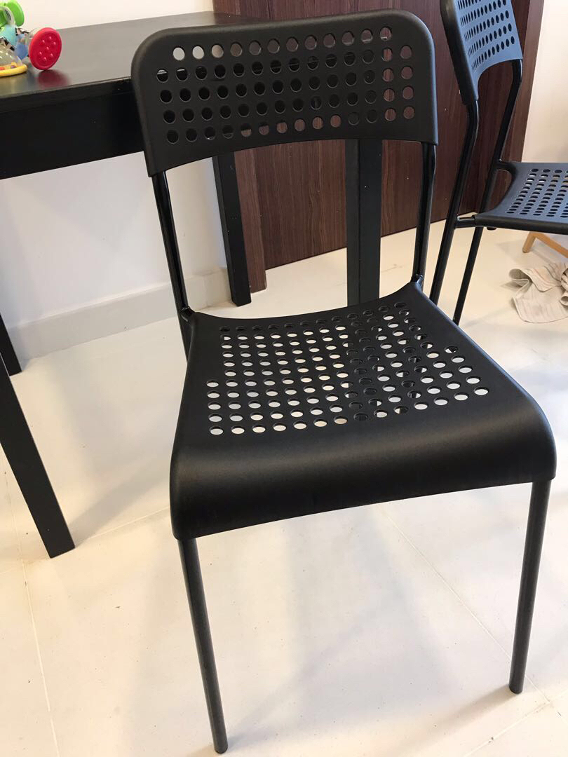 IKEA Chair (Adde), Furniture & Home Living, Furniture, Chairs on Carousell