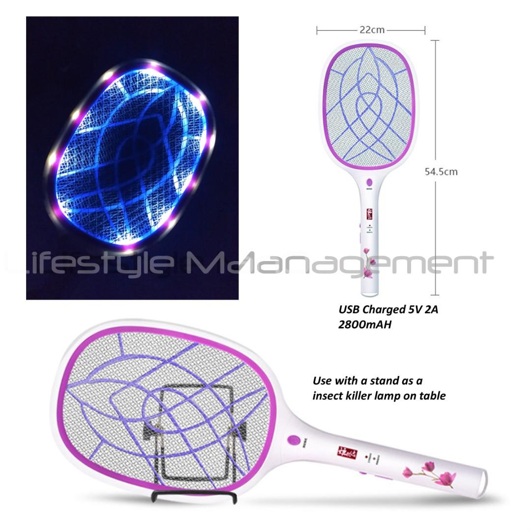 Insect Killer Bat USB Mosquitoes, Furniture & Home Living, Cleaning ...