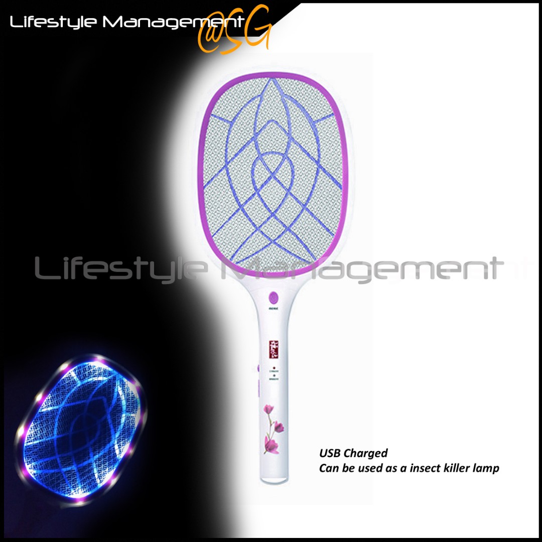 Insect Killer Bat USB Mosquitoes, Furniture & Home Living, Cleaning ...