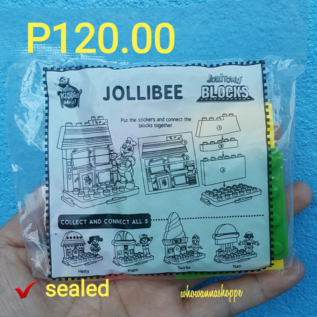 JOLLIBEE - Jollitown Blocks, Hobbies & Toys, Toys & Games on Carousell