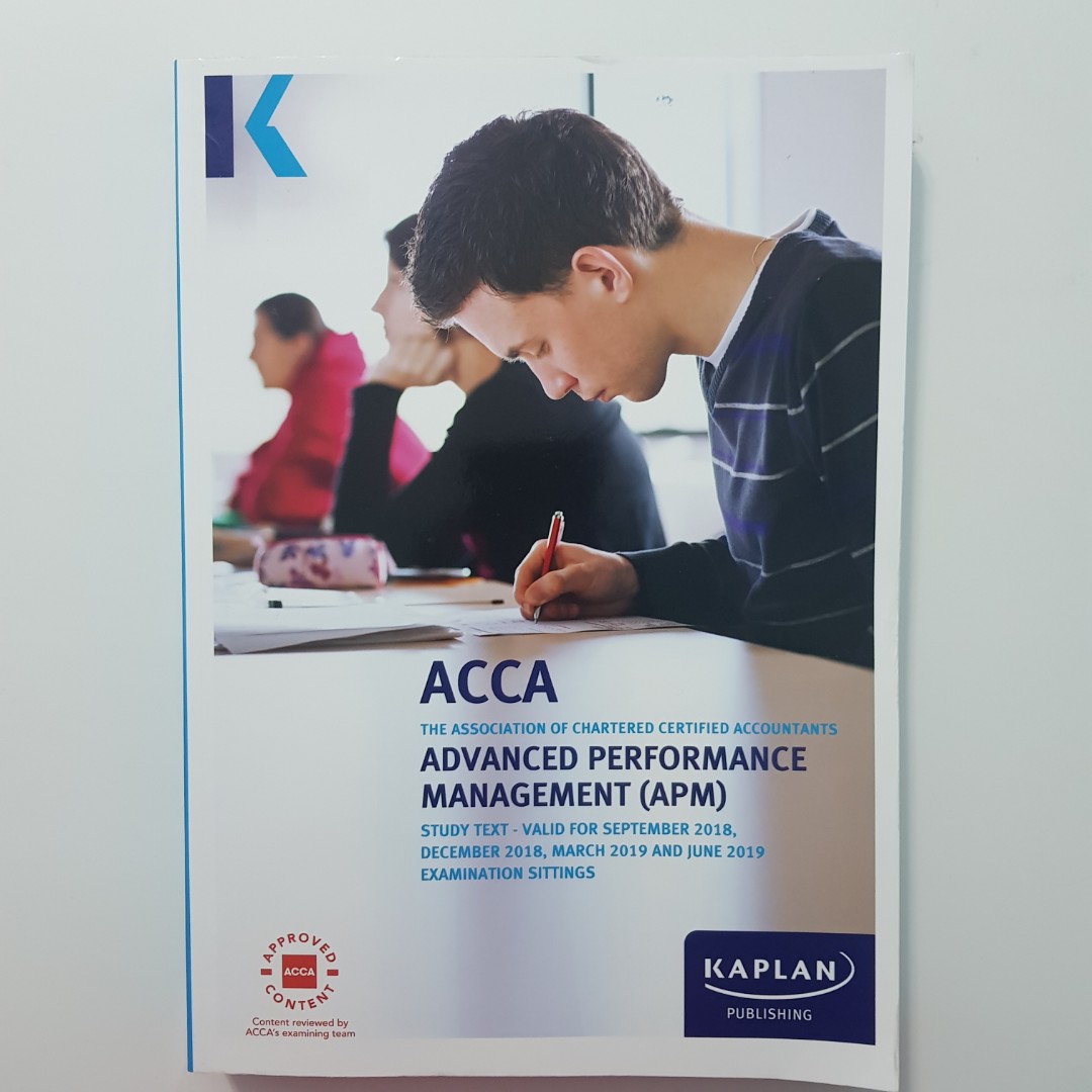 KAPLAN ACCA Advanced Performance Management (APM) Study Text # ... KAPLAN ACCA Advanced Performance Management (APM) Study Text # ...