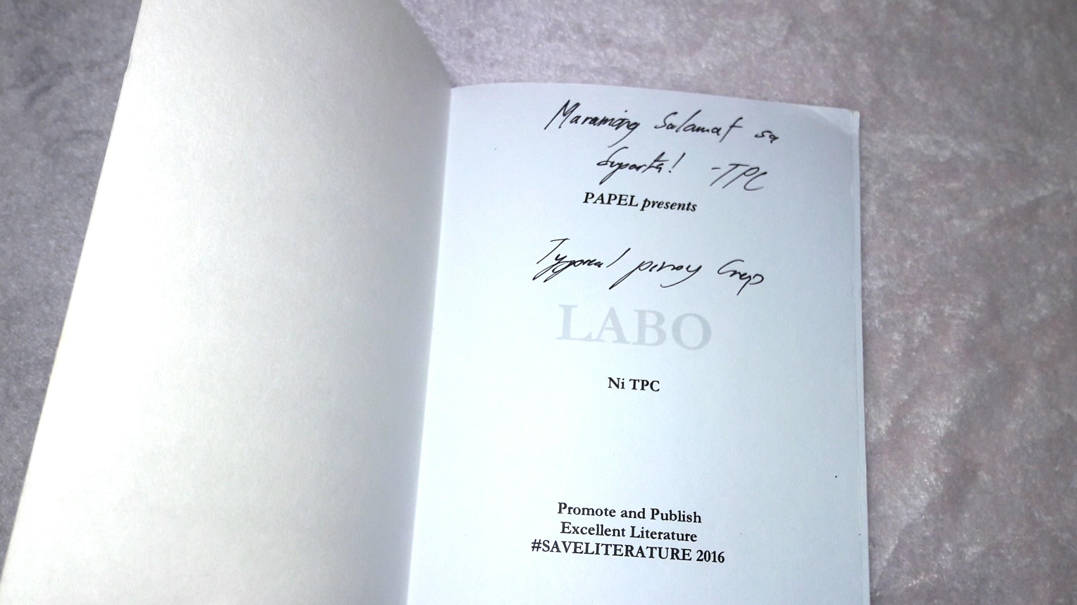 LABO ni TPC (Typical Pinoy Crap), Hobbies & Toys, Books & Magazines, Religion Books on Carousell