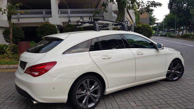 Mercedes Benz roof-mounted bicycle rack, Car Accessories, Accessories ...