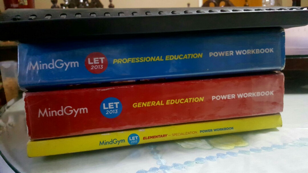 REPRICED* MindGym LET reviewer, Hobbies & Toys, Books & Magazines ...