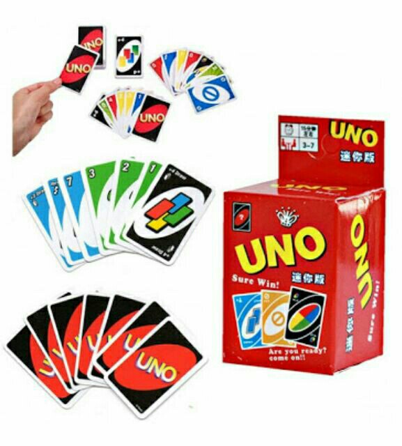 Mini Uno Cards, Hobbies & Toys, Toys & Games on Carousell