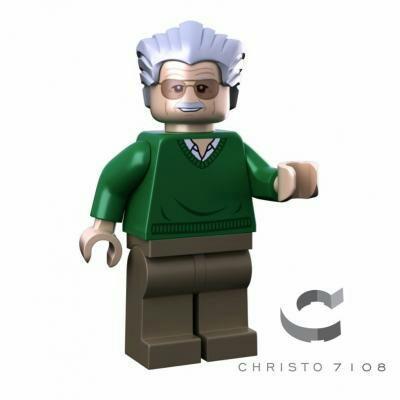 New Arrival! Custom Stan Lee Minifigure by Christo7108, 興趣及遊戲, 玩具 & 遊戲類 ...