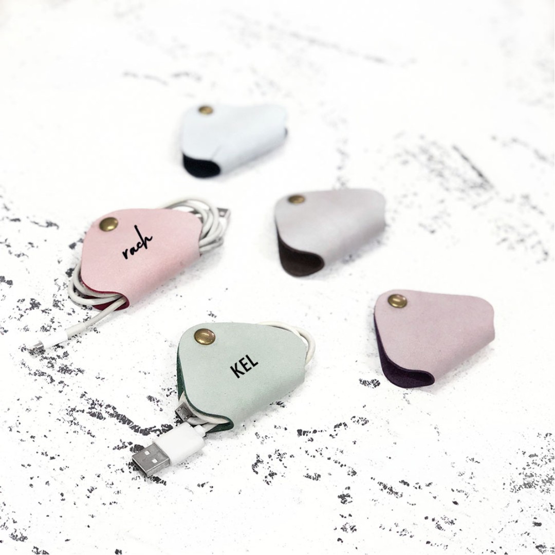 PERSONALISED LEATHER CORD TACO // READY STOCKS, Computers & Tech, Parts ...