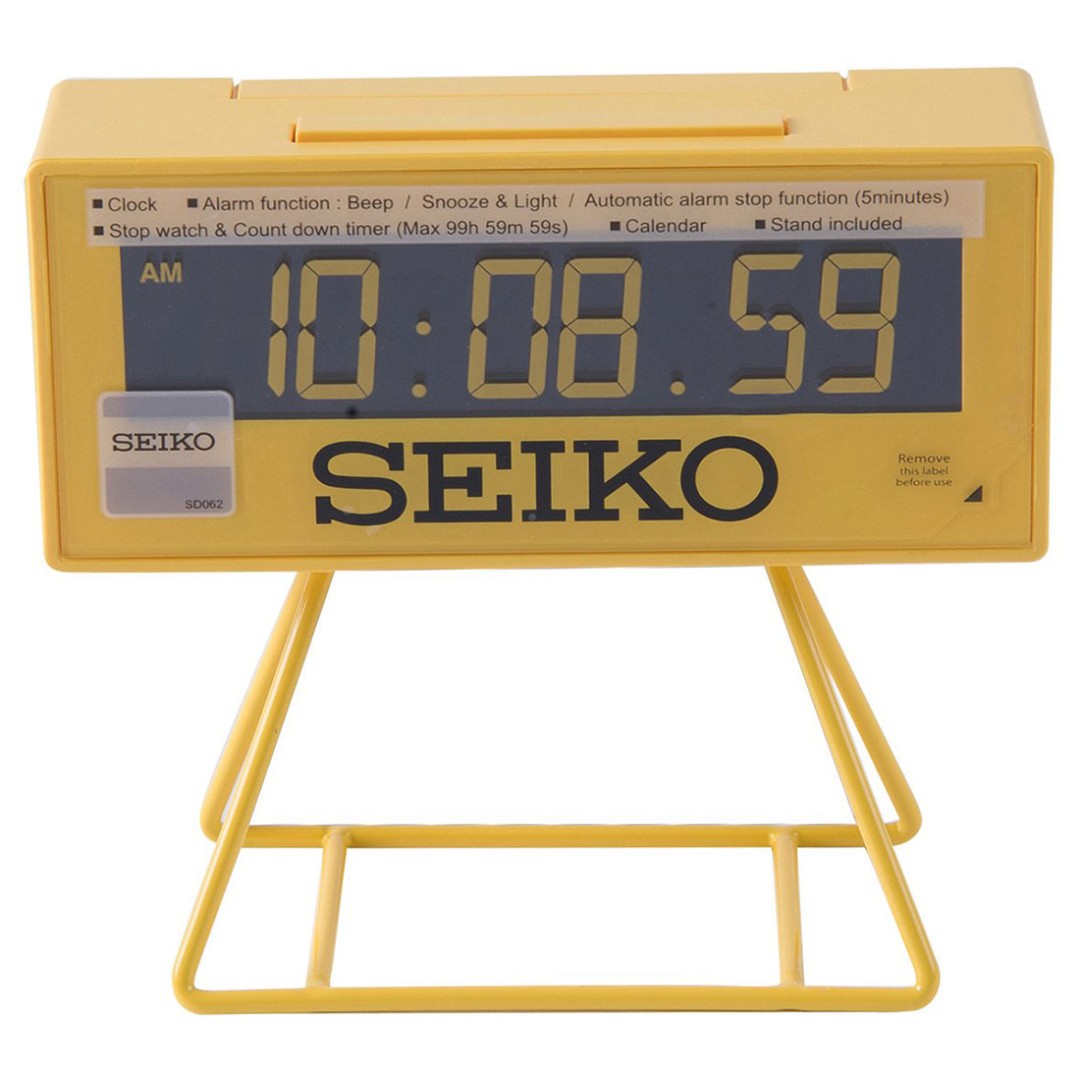 QHL062Y Seiko Digital Sports Stopwatch Timer Clock, Furniture & Home ...