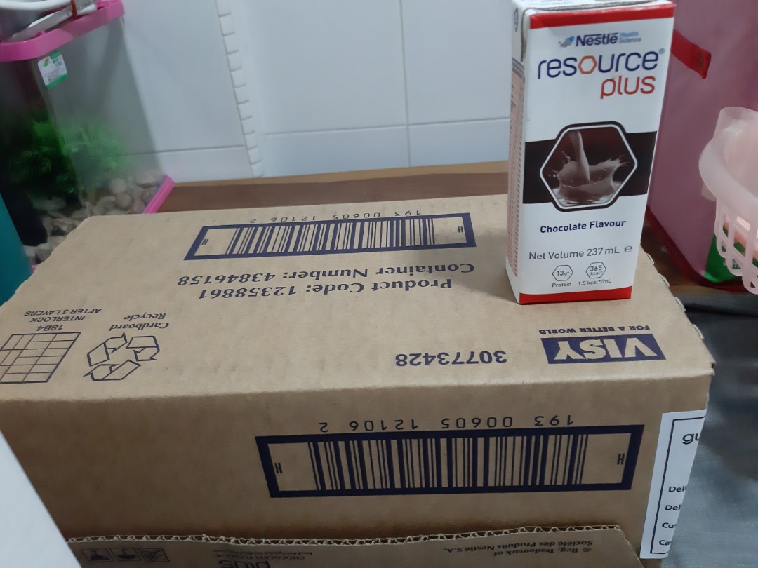 Resource plus chocolate milk, Health & Nutrition, Health Supplements ...