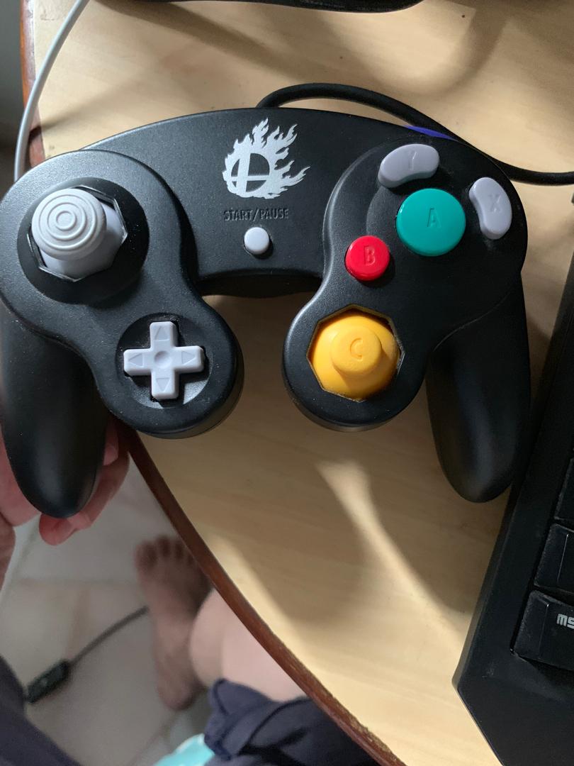 Smash bros gamecube controller, Video Gaming, Video Game Consoles ...