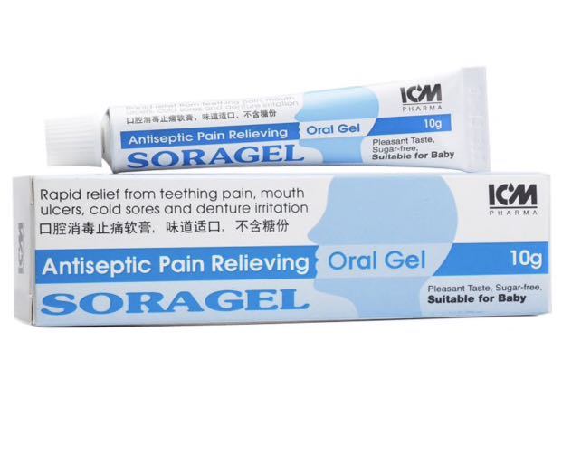 Soragel - Antiseptic Treatment for Mouth Ulcers, Cold Sores, Beauty ...