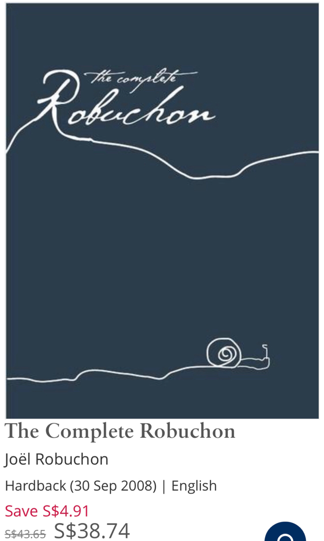 The Complete Robuchon, Hobbies & Toys, Books & Magazines, Assessment ...