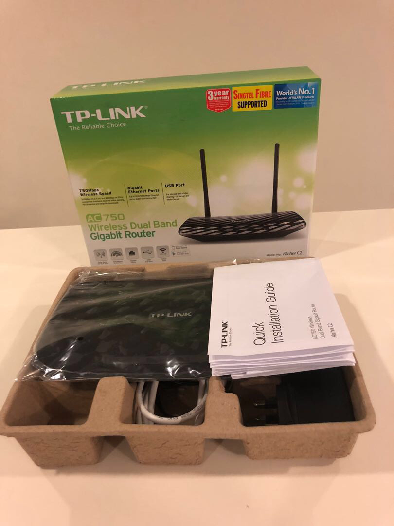 TP-Link Wireless Router AC 750, Computers & Tech, Parts & Accessories ...