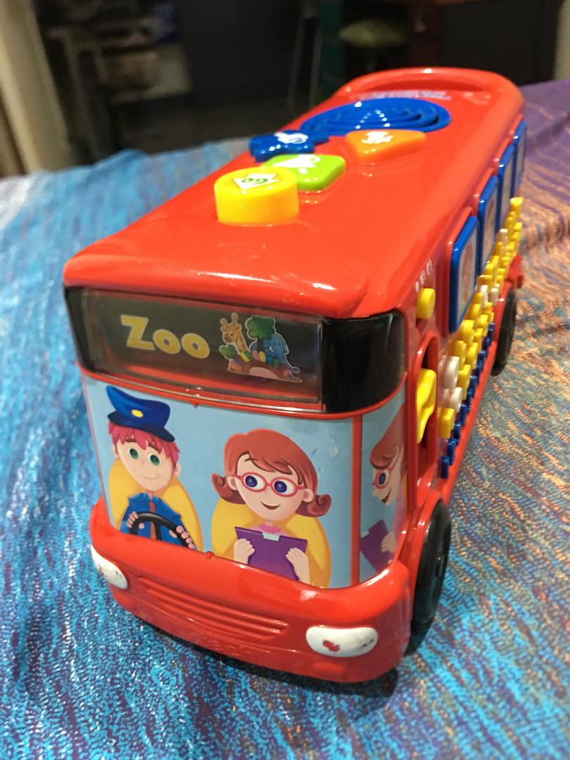 Vtech Playtime Bus with Phonics, Babies & Kids, Infant Playtime on ...