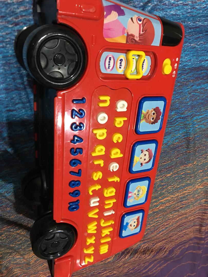 Vtech Playtime Bus with Phonics, Babies & Kids, Infant Playtime on ...
