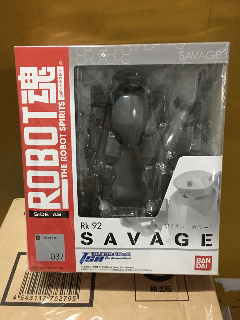 全新 日版 未開封 Robot魂 037 FULL METAL PANIC TSR 驚爆危機 Rk-92 SAVAGE, 興趣及遊戲, 玩具 & 遊戲類 - Carousell