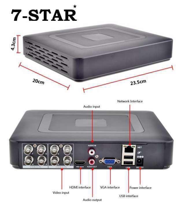 XMEye CCTV DVR - 4/8/16CH DVR/NVR/XVR - Hybrid Digital Video Recorder ...