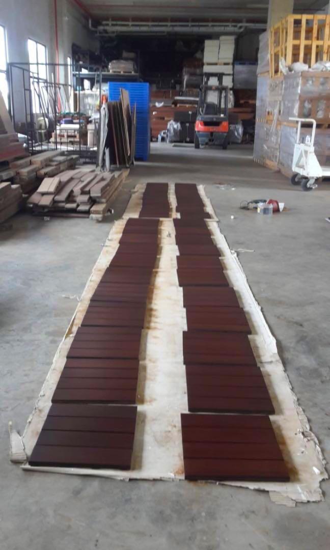 Chengal wood Decking , Furniture & Home Living, Furniture, Other Home ...