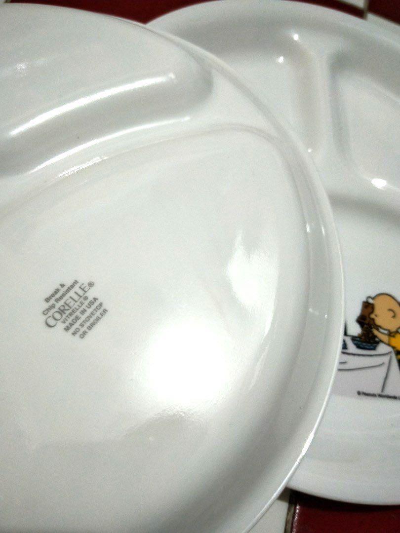 Corelle Corningware Peanuts Snoopy Plate, Furniture & Home Living ...
