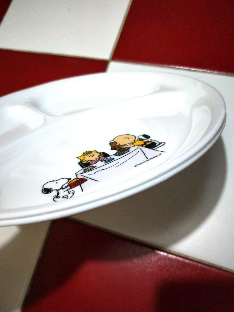 Corelle Corningware Peanuts Snoopy Plate, Furniture & Home Living ...