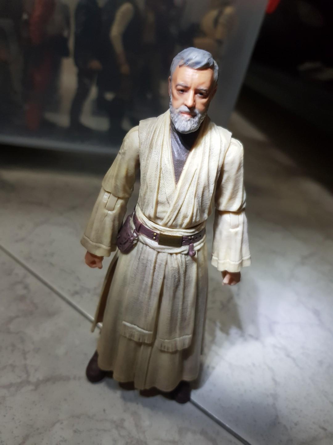Custom Repainted Star Wars Black Series 6 Inch Obi Wan Kenobi, Hobbies ...