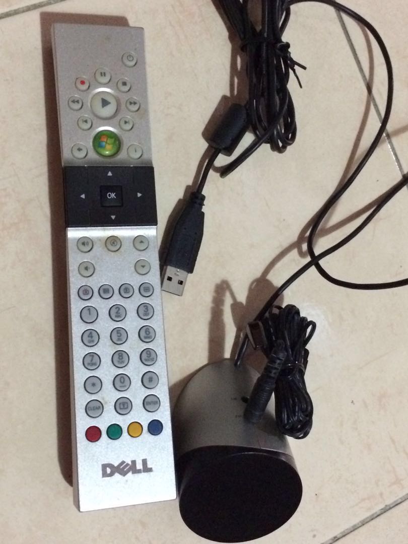 Dell windows media center remote control with infrared receiver ...