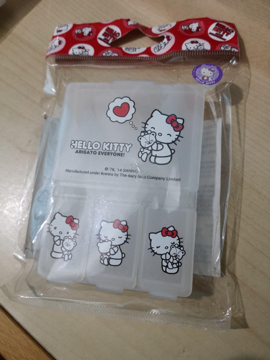 Hello Kitty Travel Pill Box, Beauty & Personal Care, Hands & Nails on ...